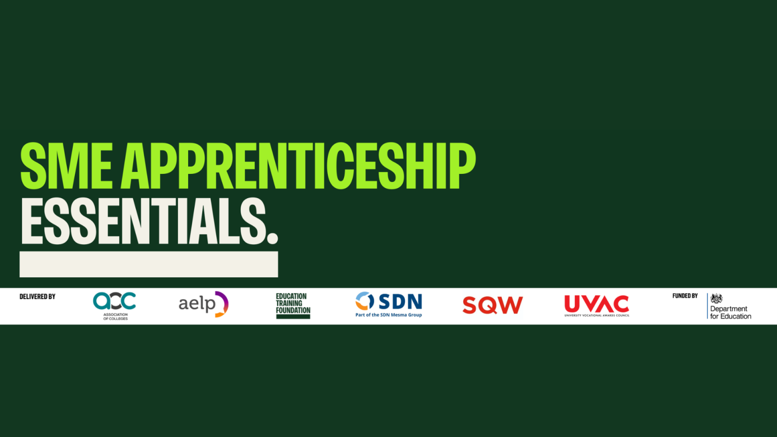 Apprenticeship Workforce Development Programme | UVAC